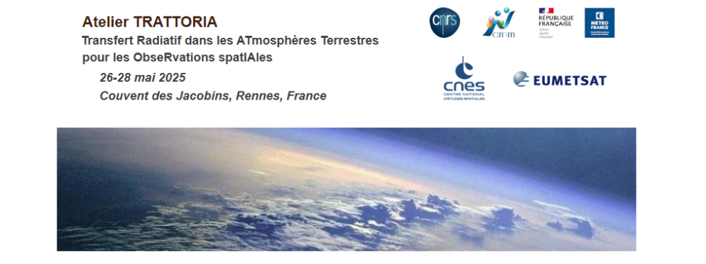 Atelier TRATTORIA (Transfert Radiatif dans les ATmosphères Terrestres ...