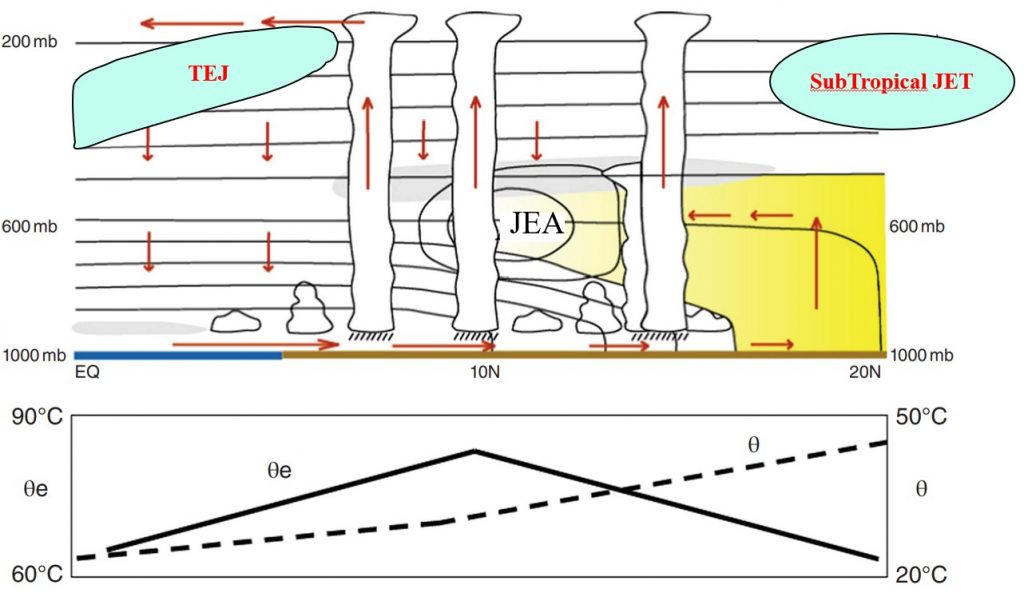The West African Monsoon system (WAM) – Misva